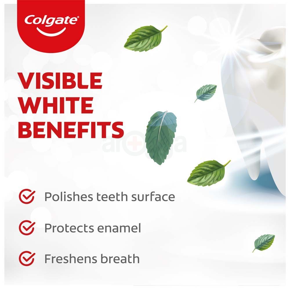 Colgate Visible White Toothpaste 200g - Arogga Beauty Store