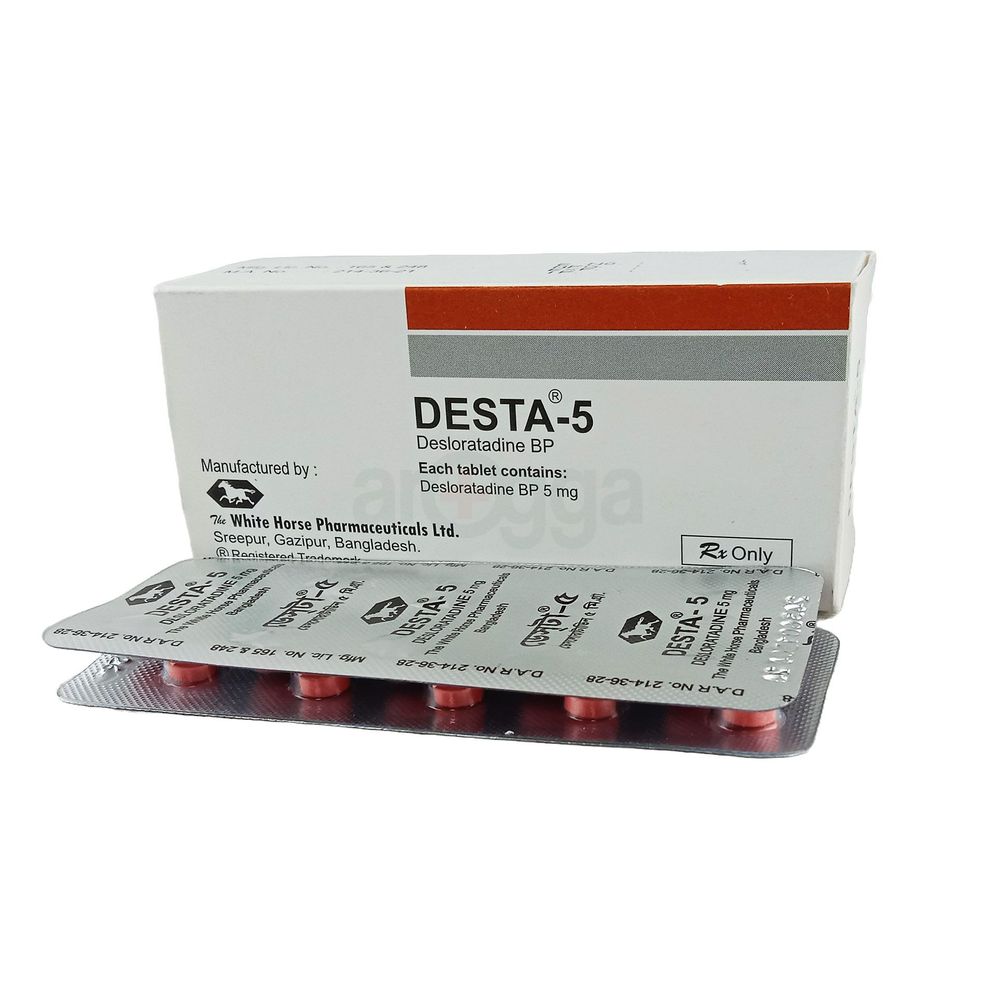 Desta 5mg Tablet - Arogga Online Pharmacy