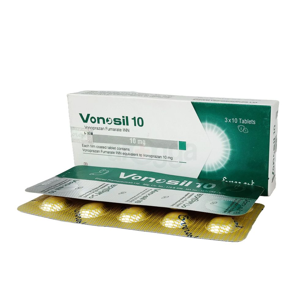 Vonosil 10mg Tablet - Arogga Online Pharmacy