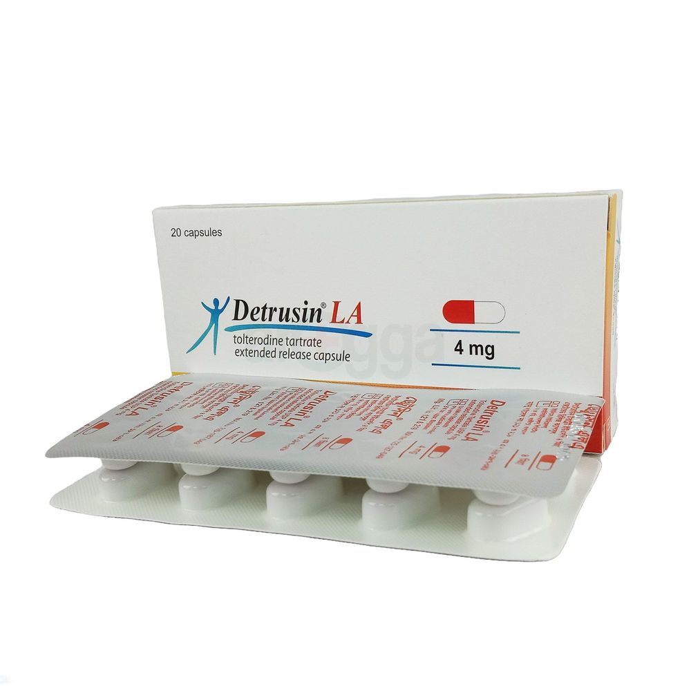 Detrusin LA 4mg Capsule - Arogga Online Pharmacy