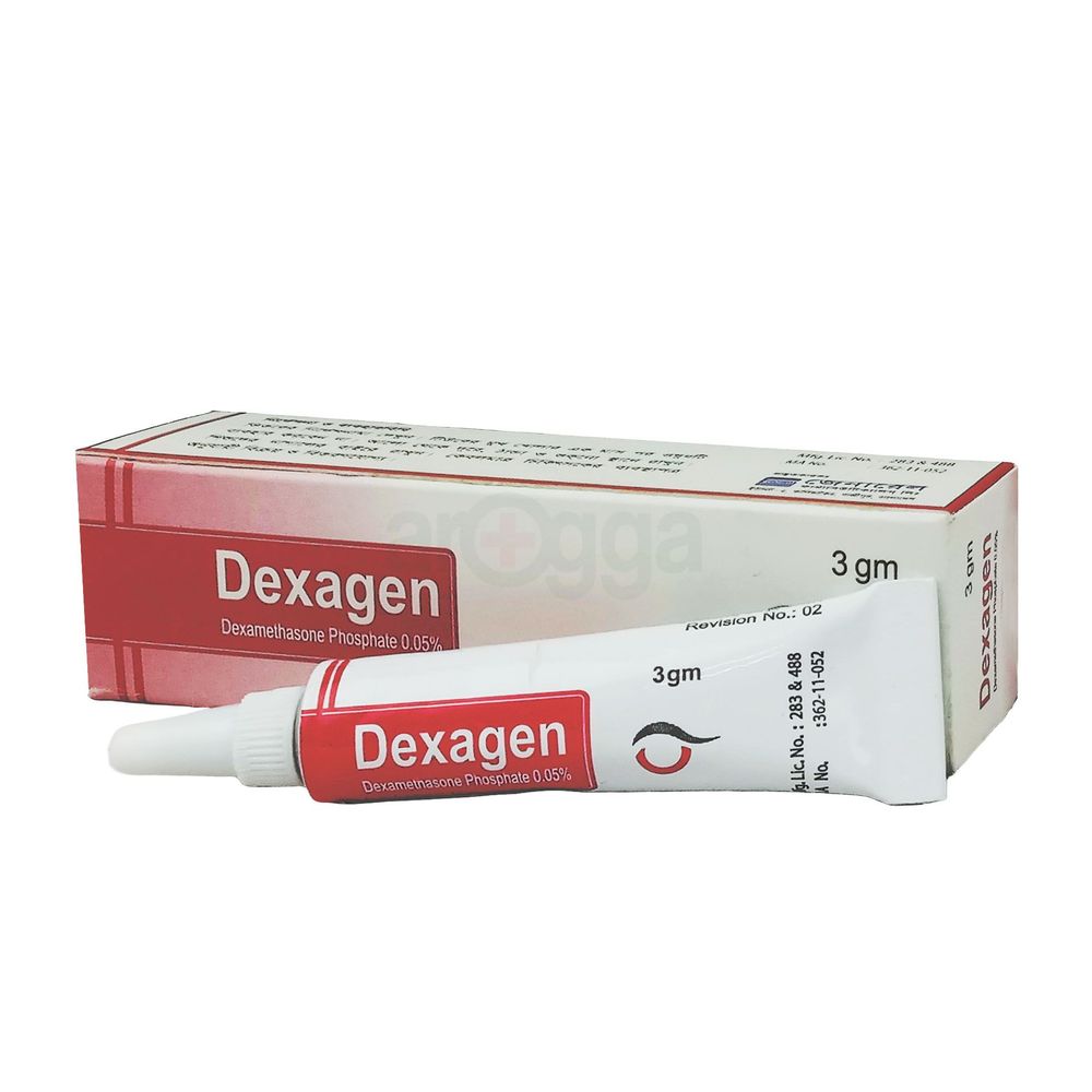 Dexagen 0.05% Eye Ointment - Arogga Online Pharmacy