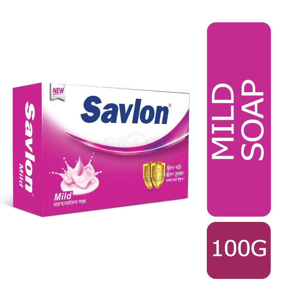 Savlon Mild Antiseptic Soap 100g - Arogga Beauty Store