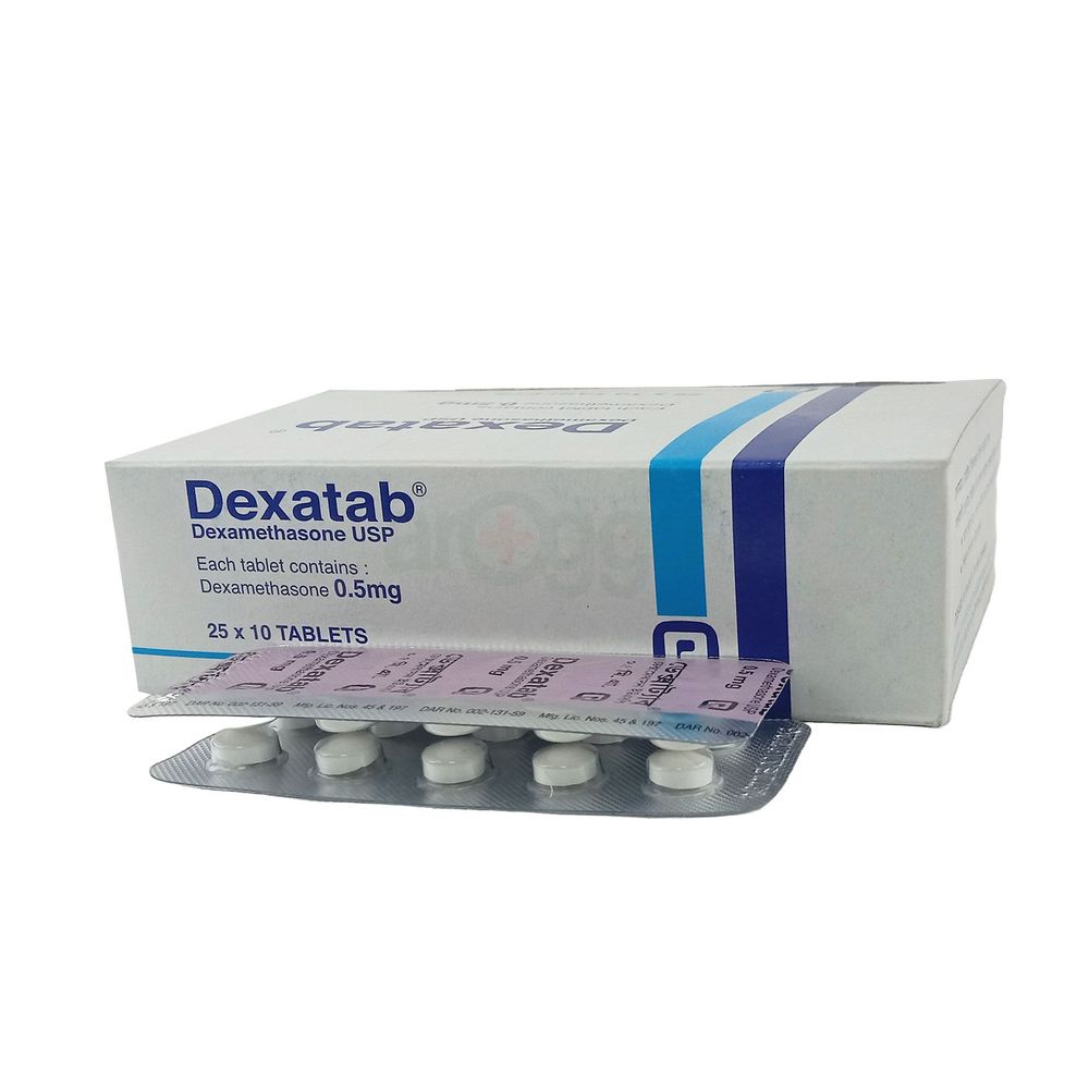 Dexatab 0.5mg Tablet - Arogga Online Pharmacy