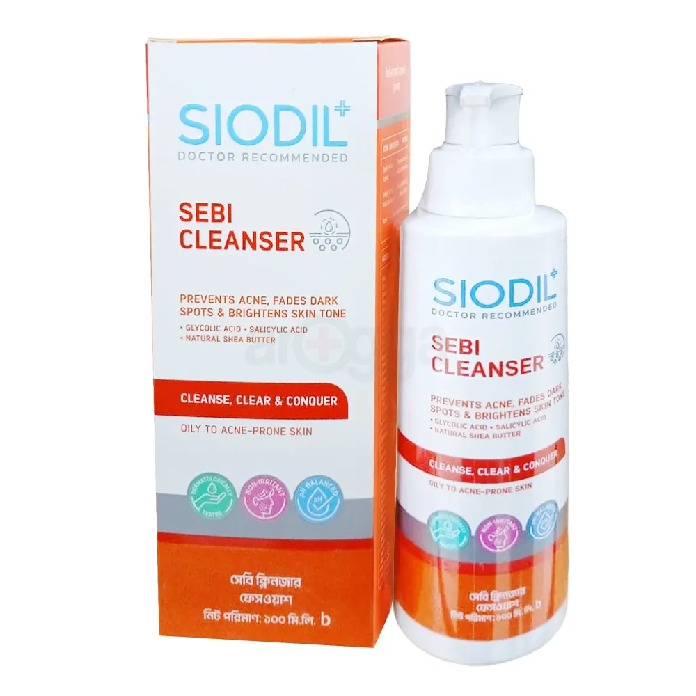 Siodil Sebi Cleanser 100ml price in Bangladesh | Arogga