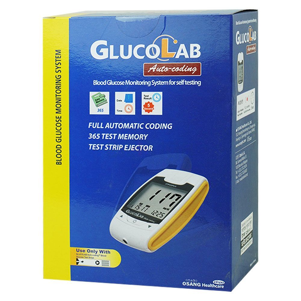 GlucoLab Blood Glucose Monitoring System - Arogga Online Pharmacy