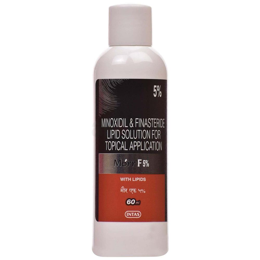 Morr F 5% Minoxidil & Finastride Lipid Solution For Topical Application ...