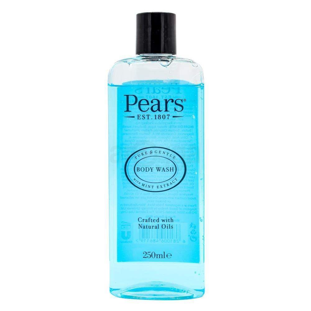 Pears Pure & Gentle Body Wash with Mint Extract & Natural Oils - Arogga ...