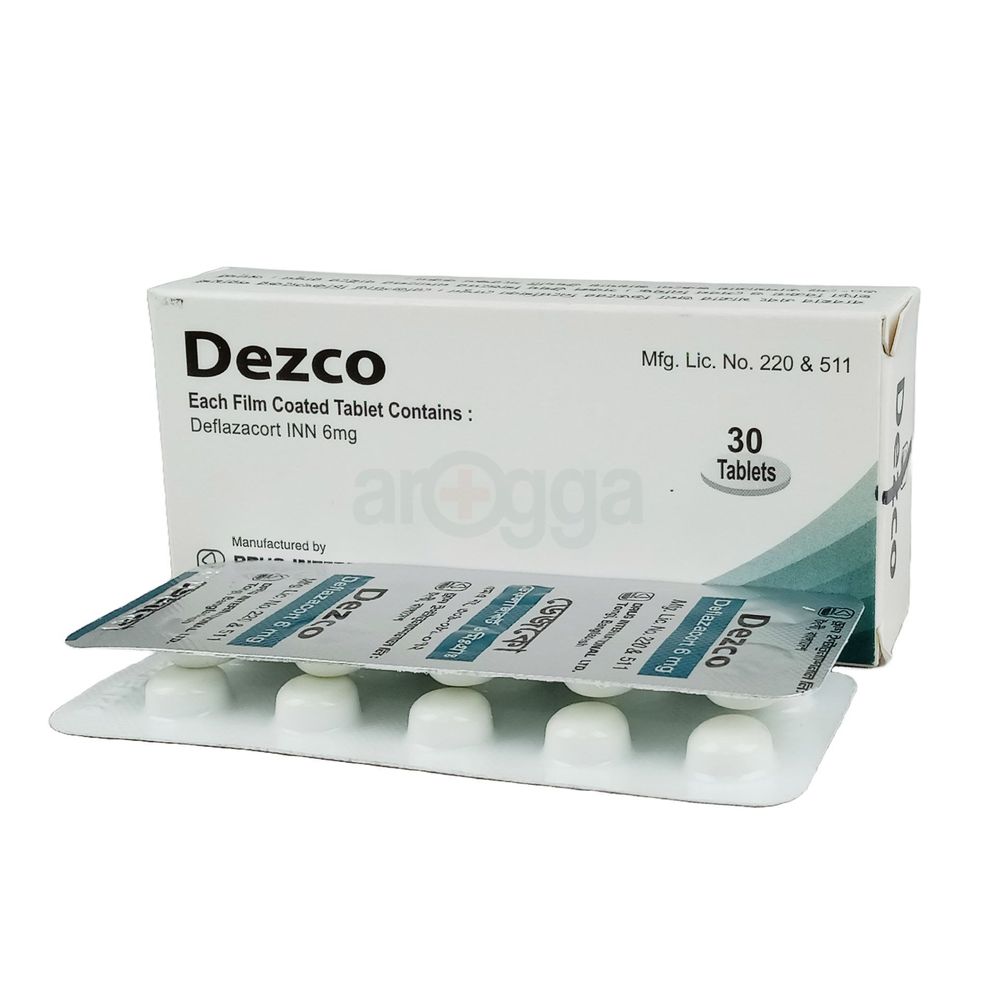 Dezco 6mg Tablet - Arogga Online Pharmacy
