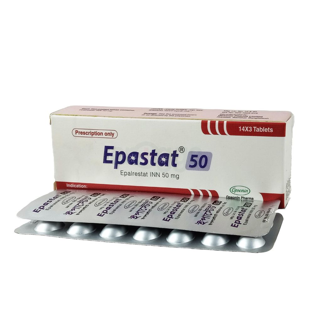 Epastat 50mg Tablet - Arogga Online Pharmacy
