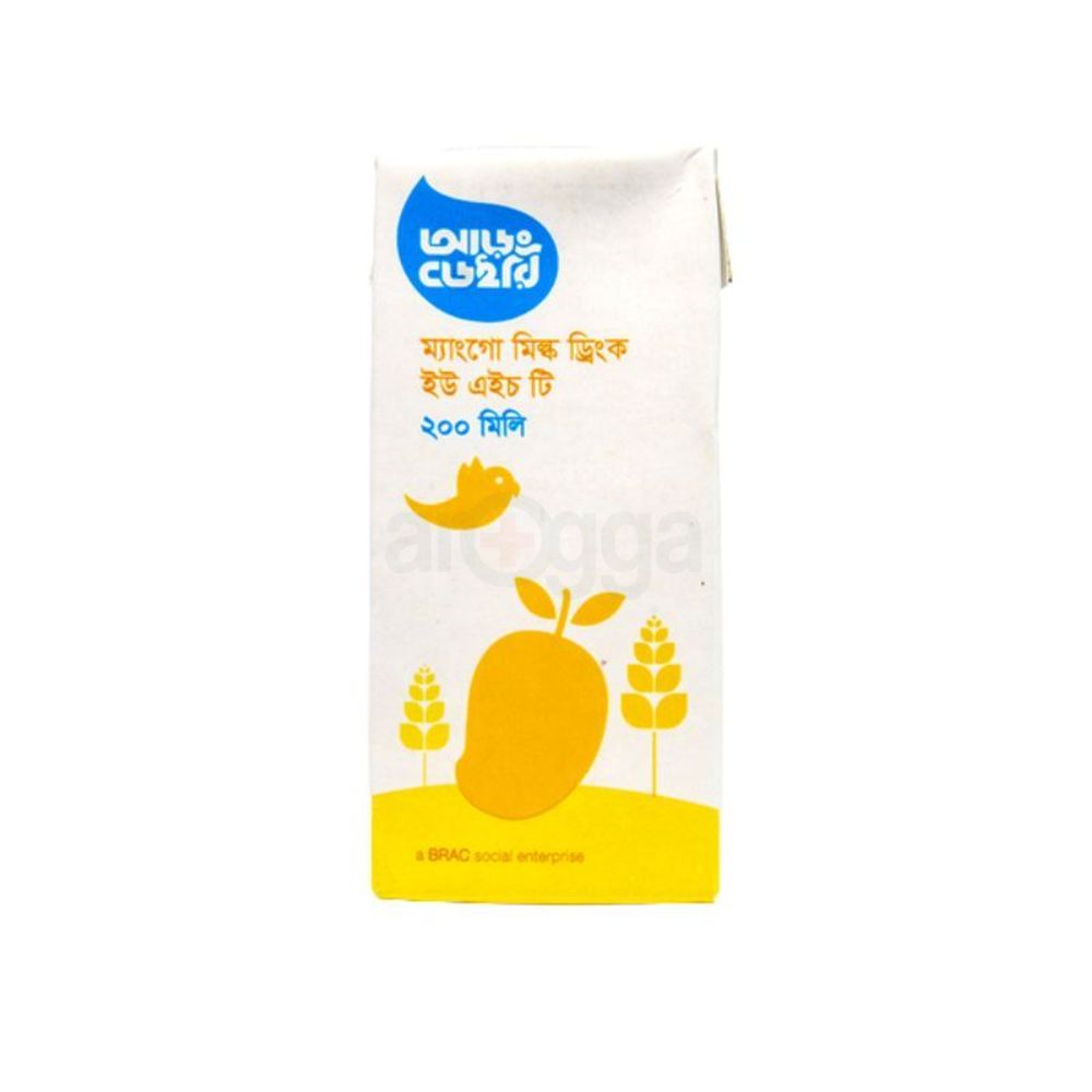 Aarong Dairy Mango Milk Drink UHT 200ml - Arogga Ltd
