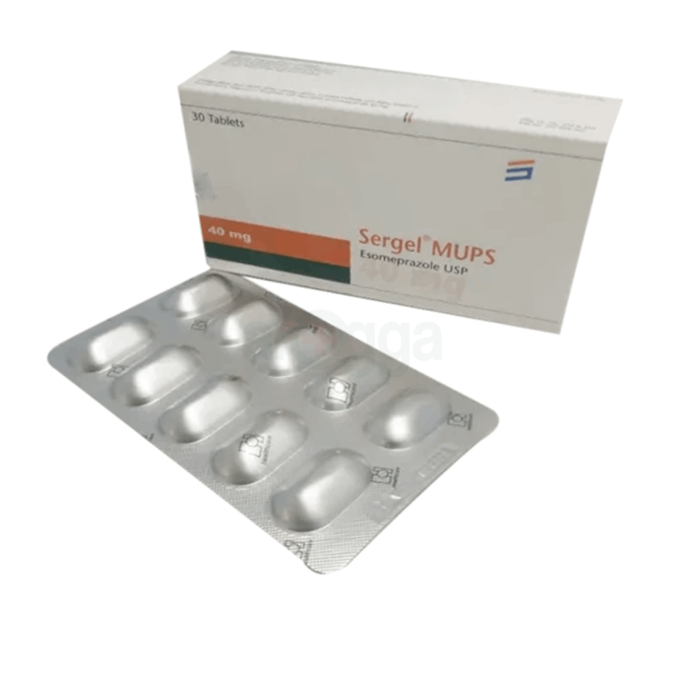 Sergel Mups 40mg Tablet - Arogga Online Pharmacy