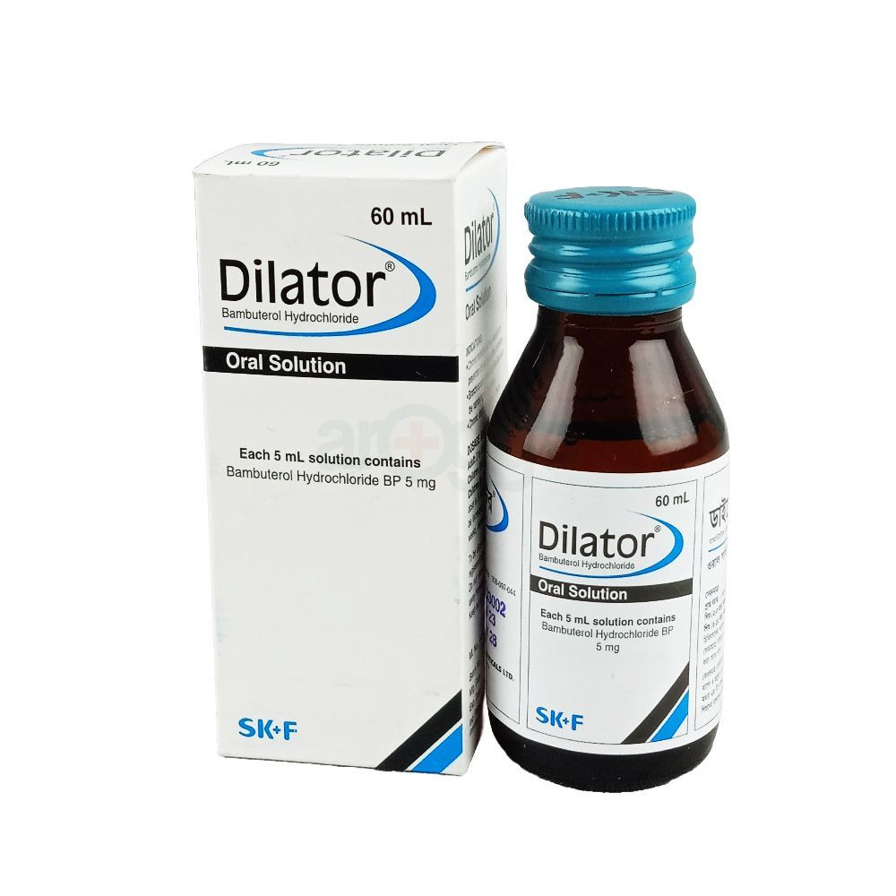 Dilator 5mg/5ml Syrup - Arogga Online Pharmacy