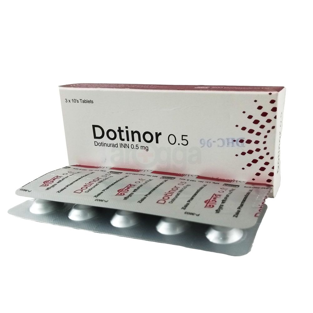 Dotinor 0.5 0.5mg Tablet - Arogga Online Pharmacy