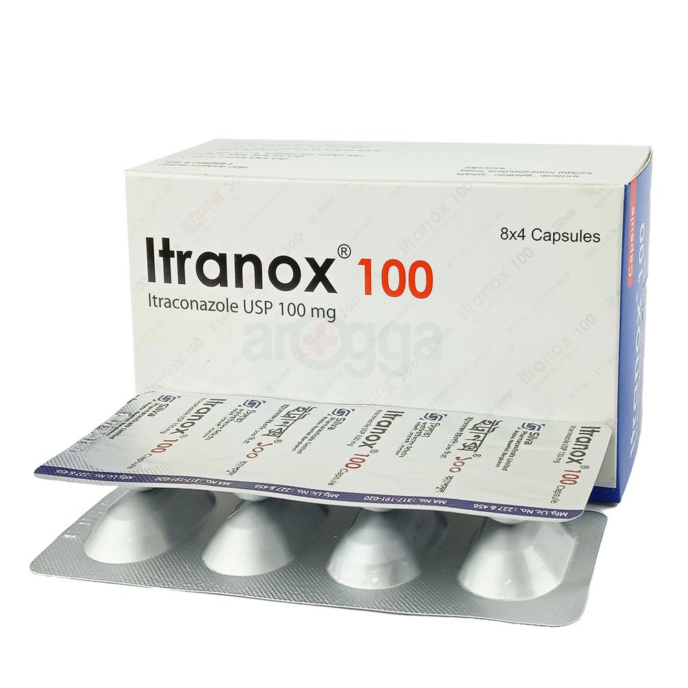Itranox-100mg capsule - Arogga Online Pharmacy