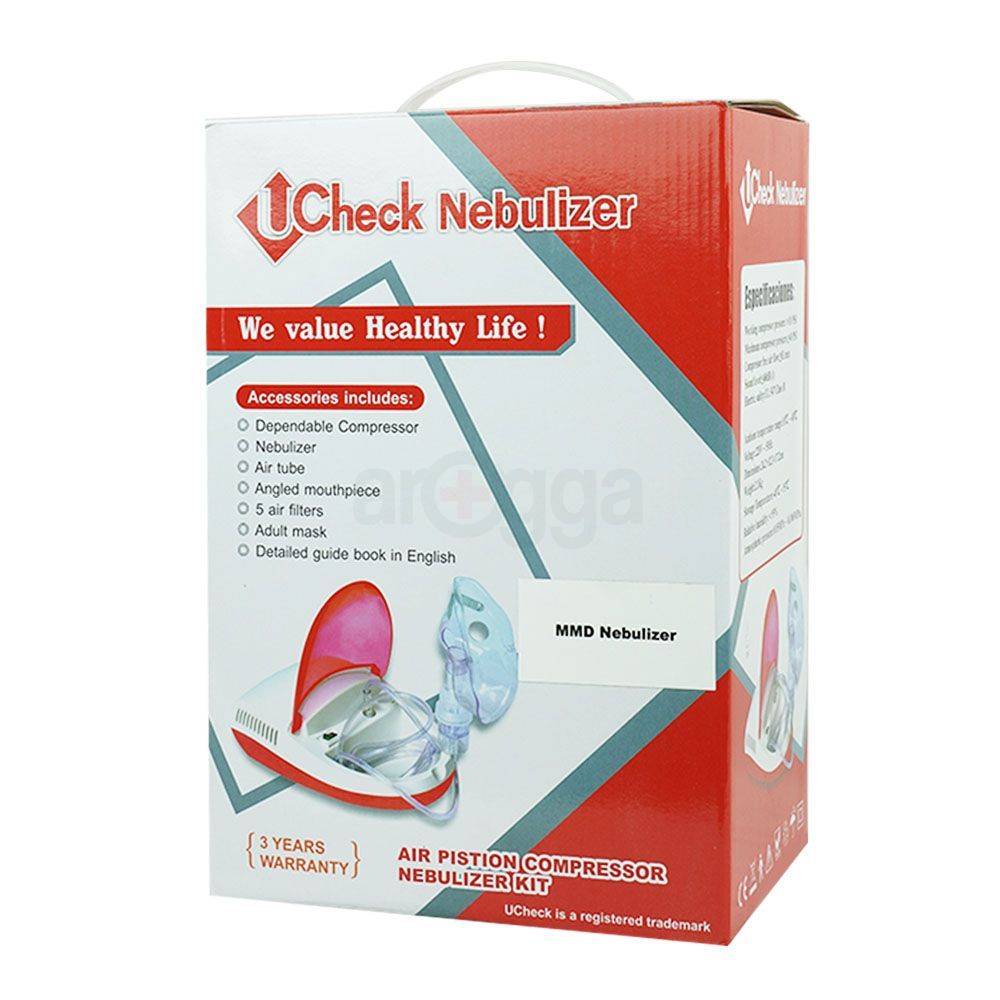 Nebulizer Compressor(U Check) - Arogga Online Pharmacy