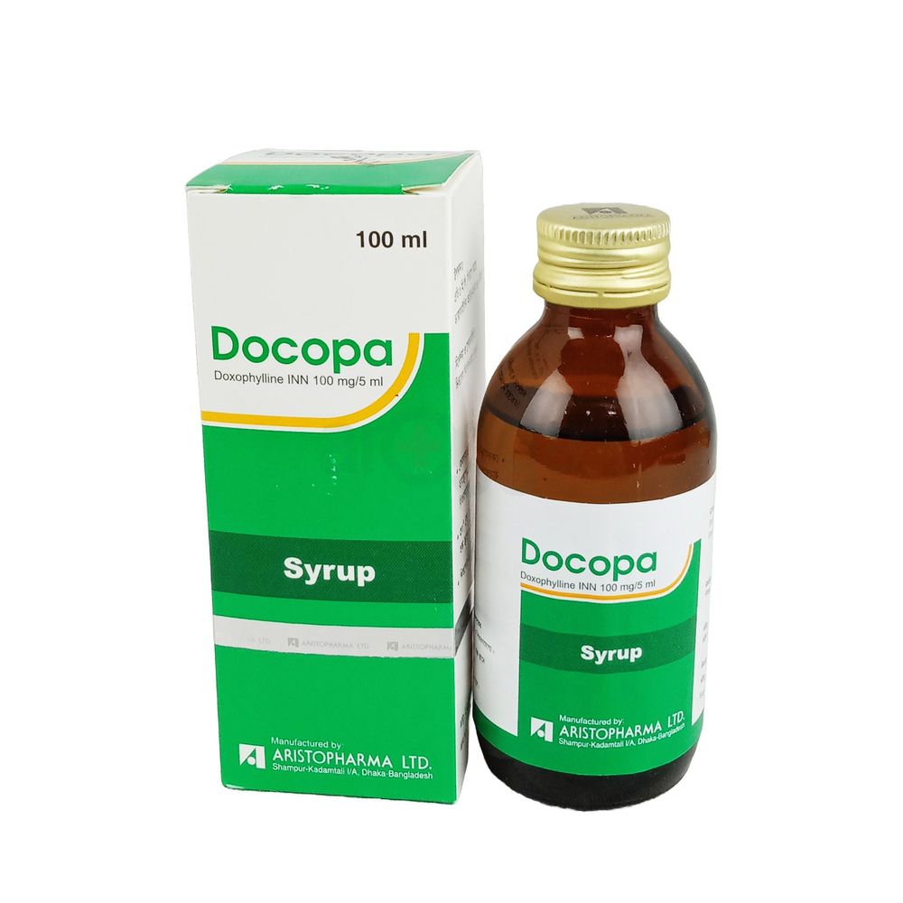 Docopa 100mg/5ml Syrup - Arogga Online Pharmacy