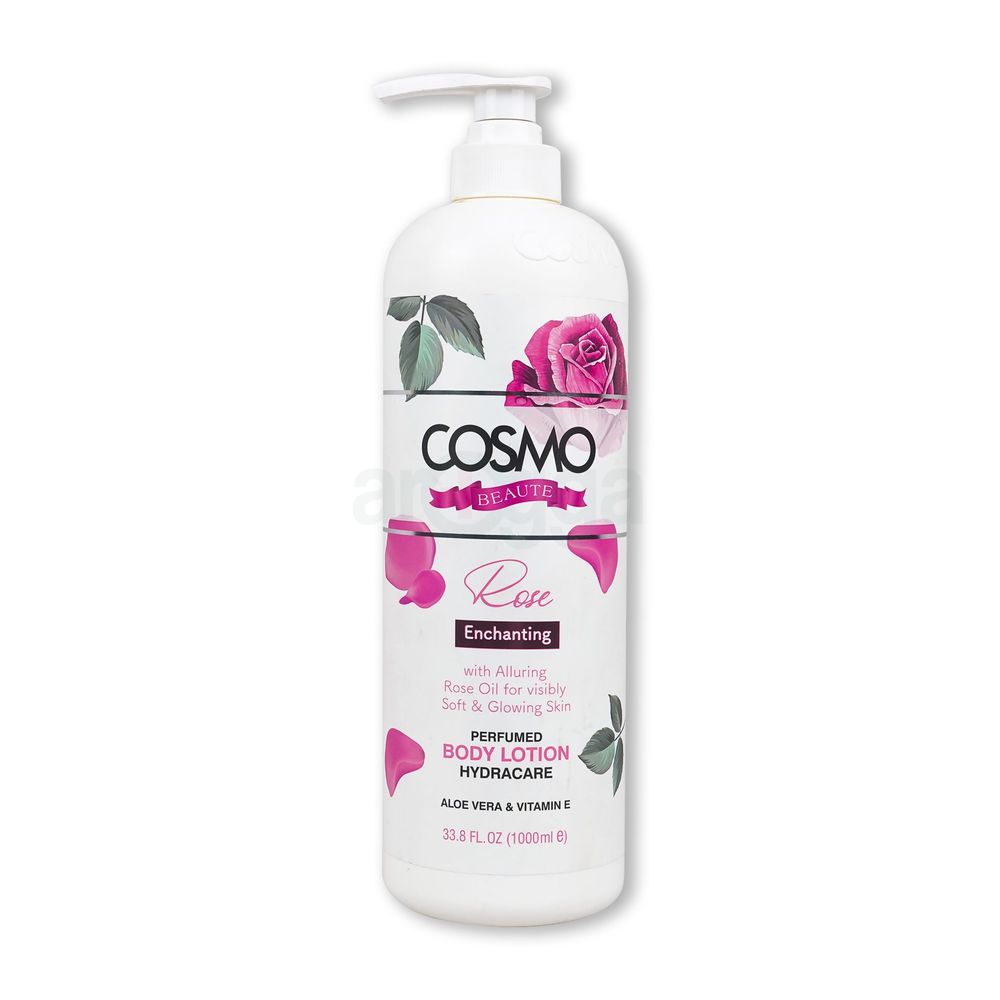 Cosmo Beaute Enchanting Rose Perfumed Body Lotion with Aloevera and ...
