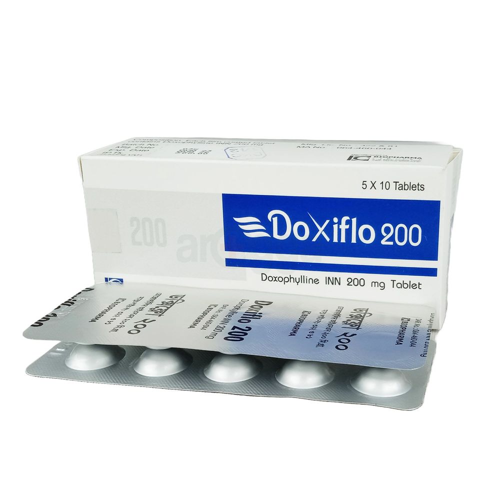 Doxiflo 200mg Tablet - Arogga Online Pharmacy