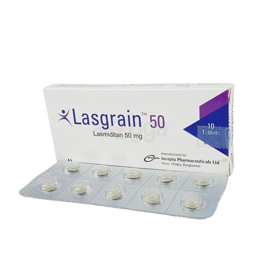 Lasgrain 50mg Tablet - Arogga Online Pharmacy