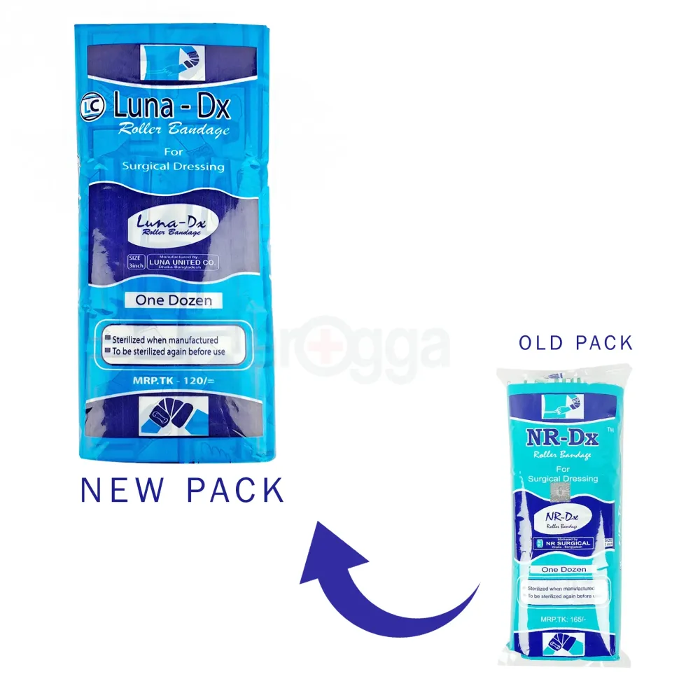 Roller Bandage -Gauze, Dressing Fast Aid 3" (7 cm) price in Bangladesh ...