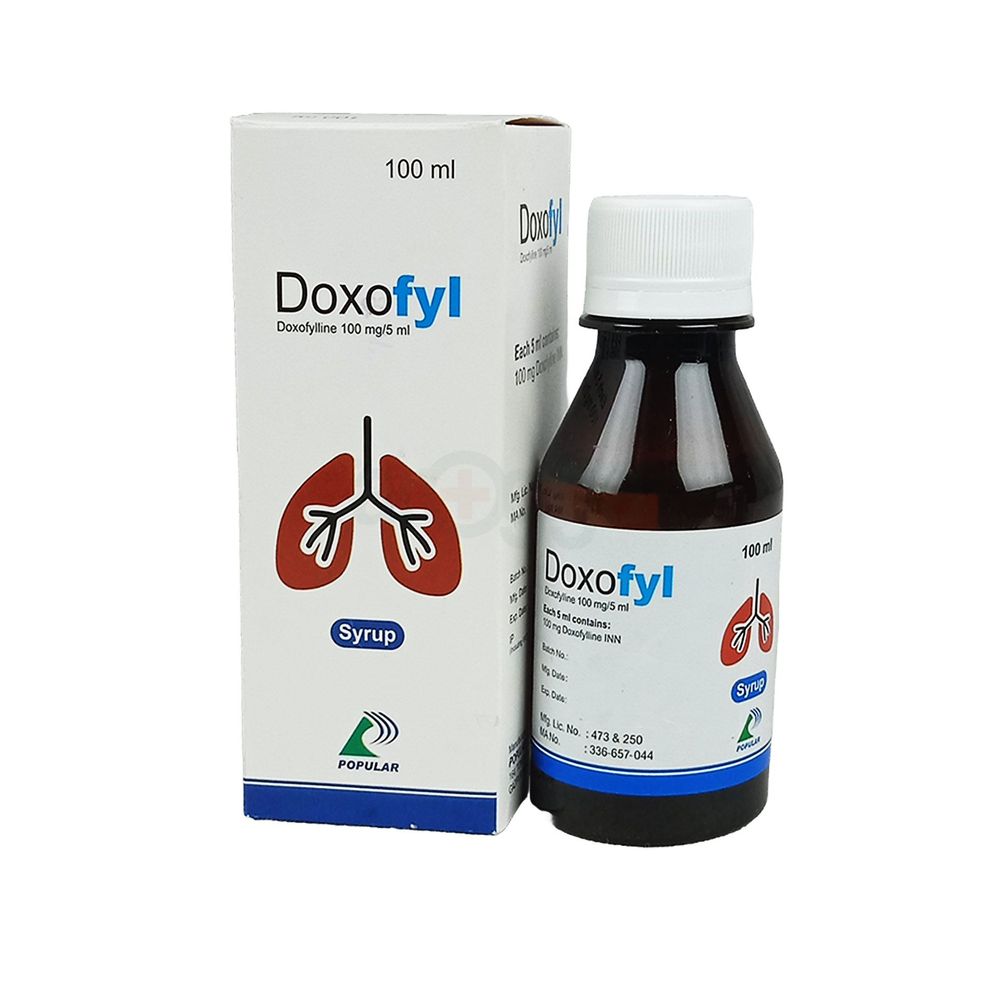 Doxofyl 100mg/5ml Syrup - Arogga Online Pharmacy