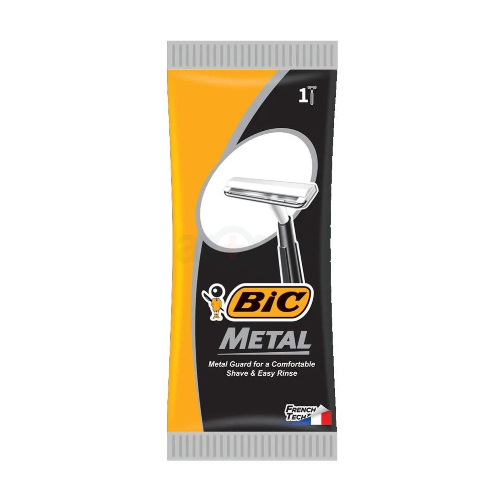 Bic Razor Metal Single Blade - Arogga Beauty Store