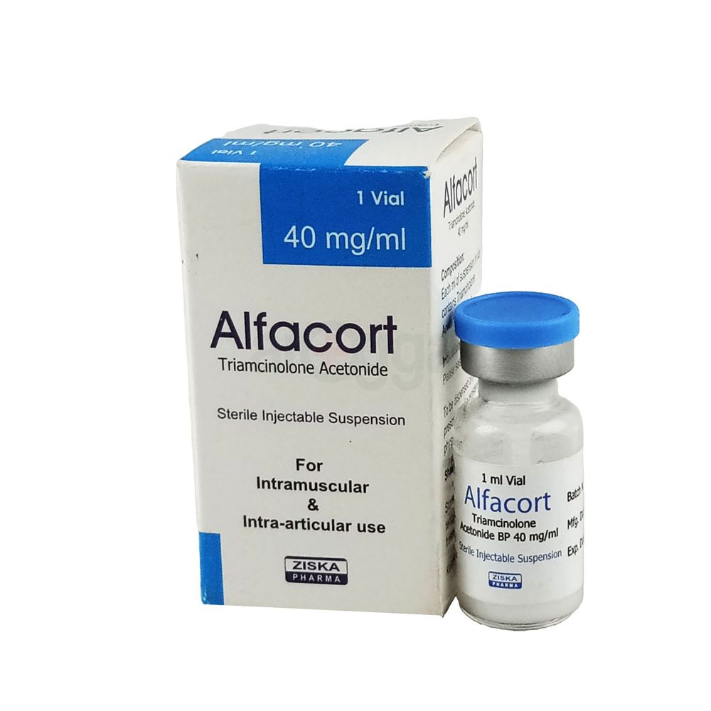 Alfacort 40mg/ml Injection - Arogga Online Pharmacy
