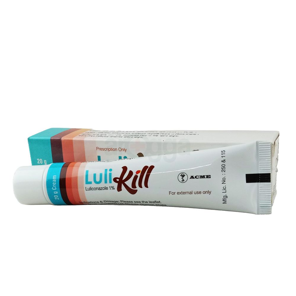 Lulikill 1% Cream - Arogga Online Pharmacy