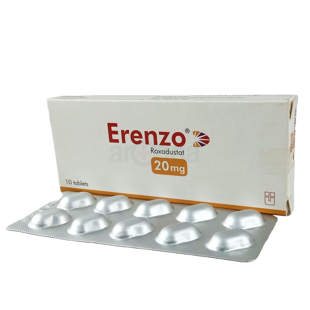 Erenzo 20mg Tablet - Arogga Online Pharmacy
