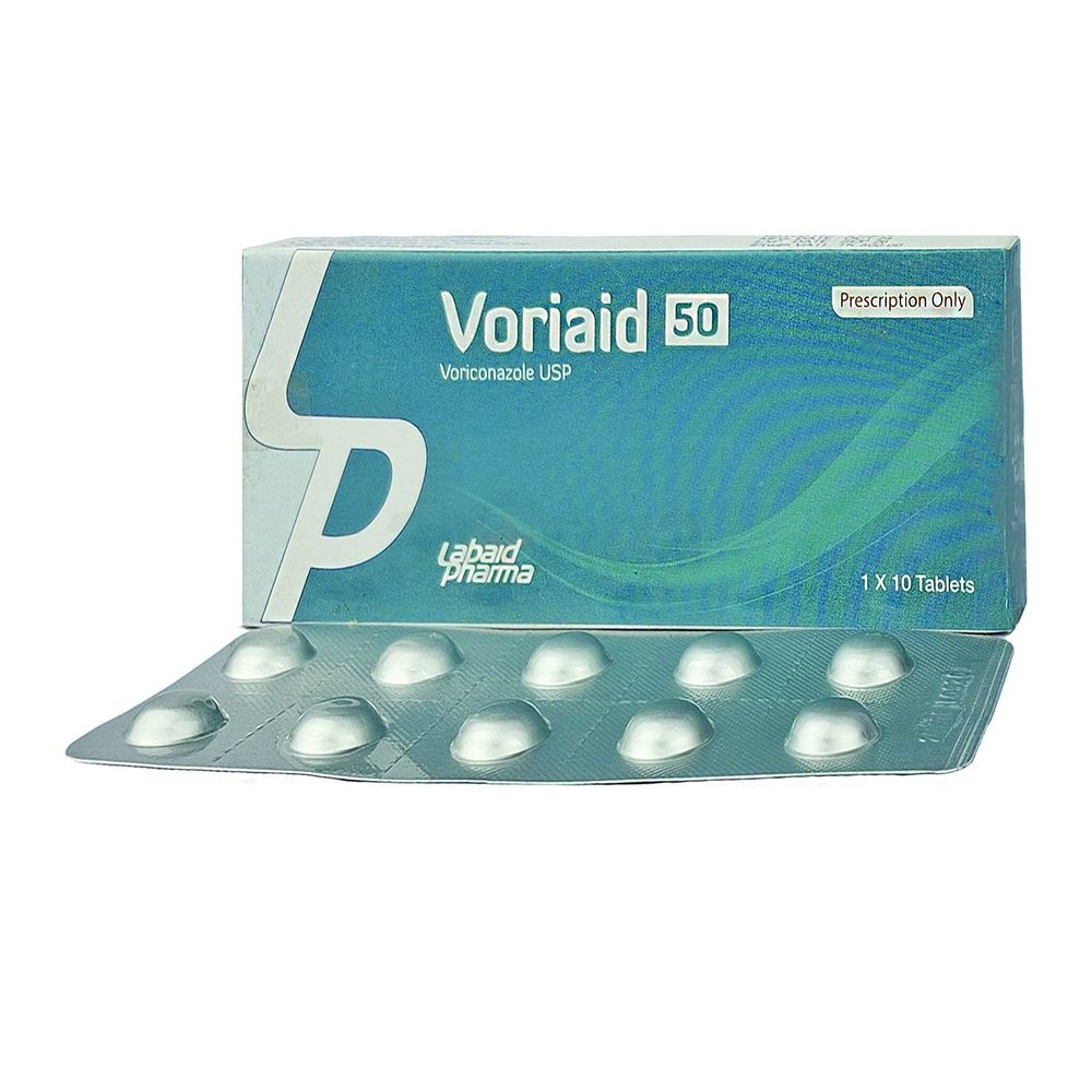Voriaid 50mg Tablet - Arogga Online Pharmacy