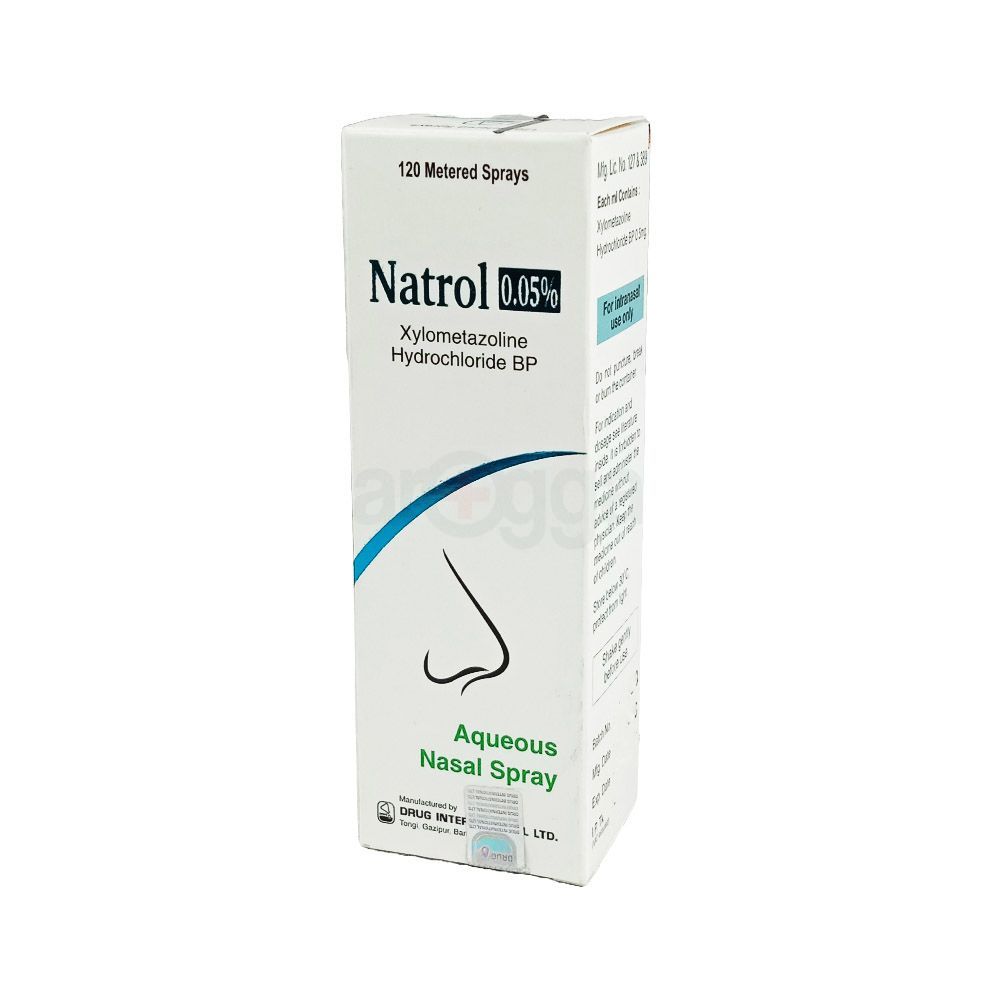 Natrol Nasal Spray 0.05% Nasal Spray - Arogga Online Pharmacy