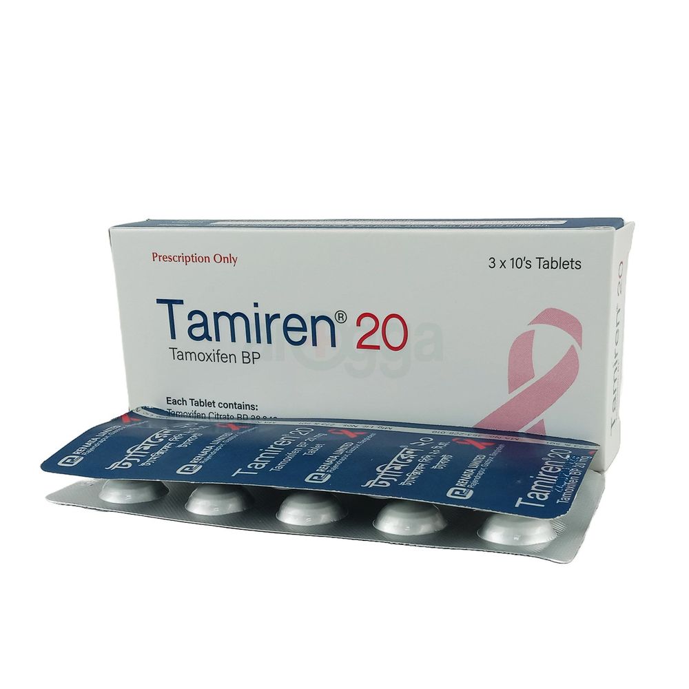 Tamiren 20mg Tablet - Arogga Online Pharmacy