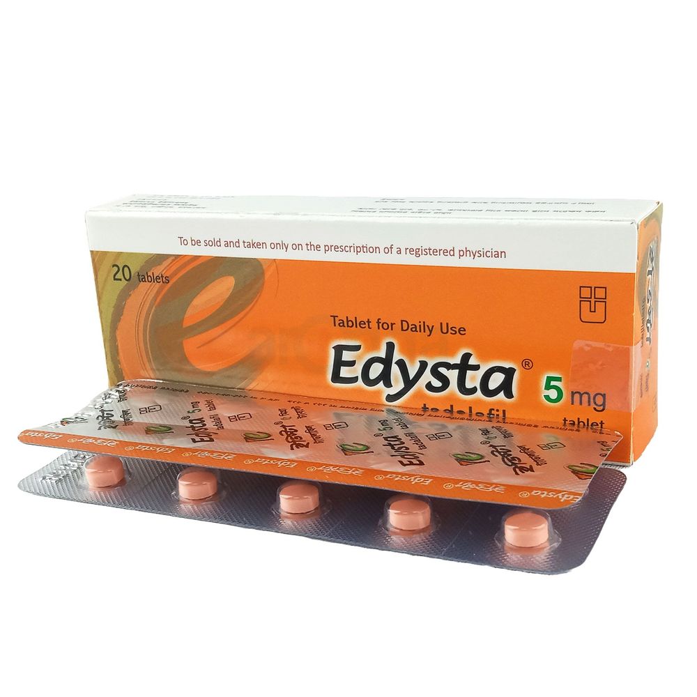 Edysta 5mg Tablet - Arogga Online Pharmacy