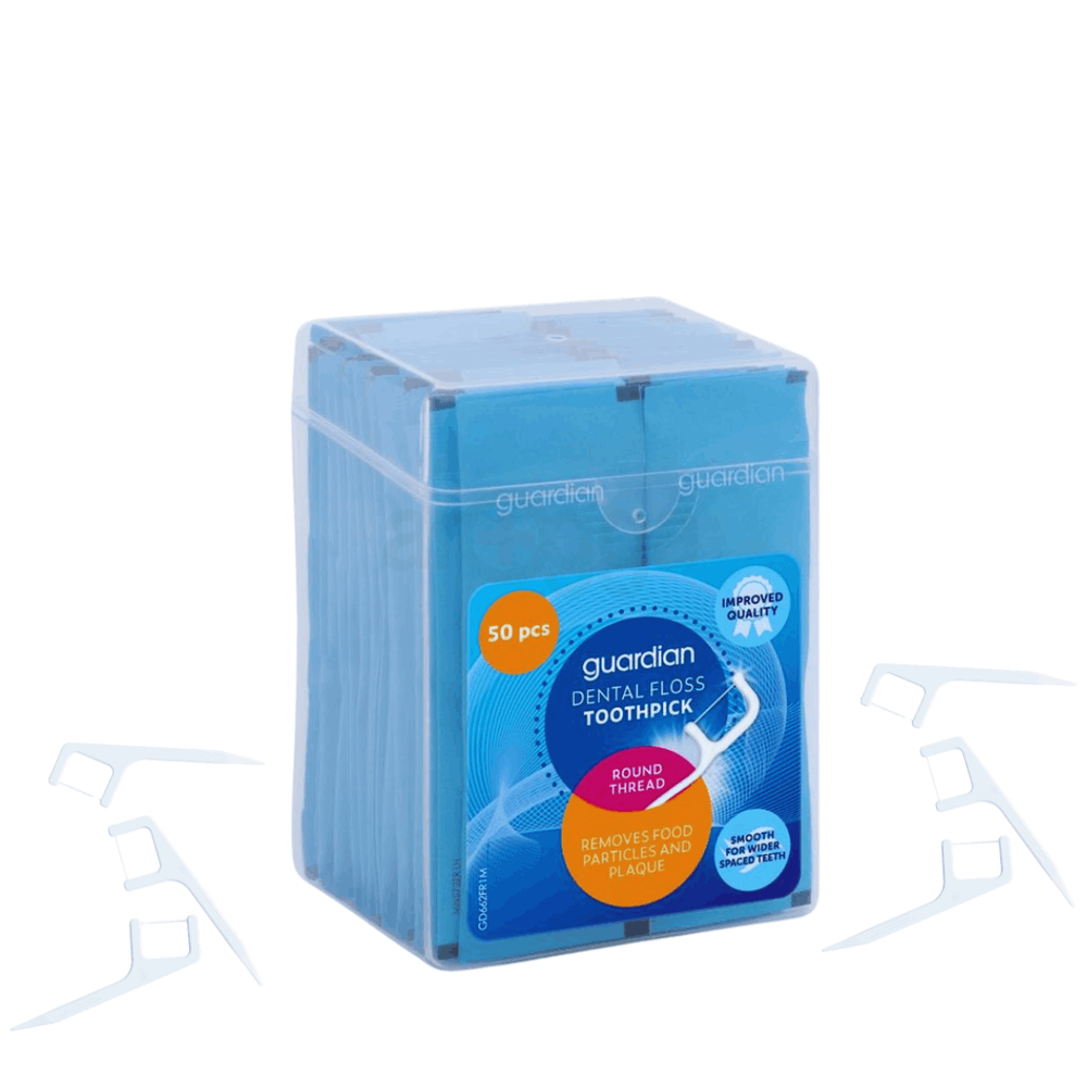 Guardian Dental Floss Toothpick Round Thread Individual Bag 50s ...