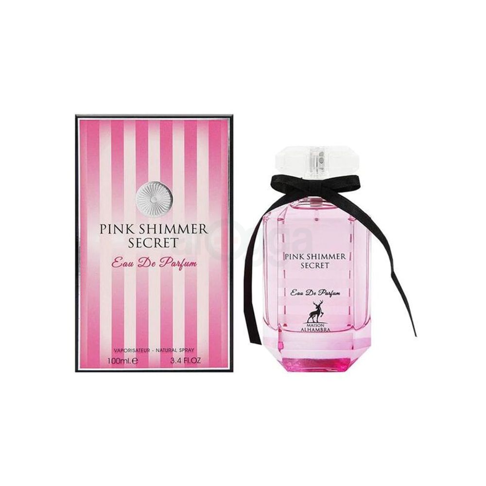Maison Alhambra Pink Shimmer Secret EDP for Women - Arogga Beauty Store