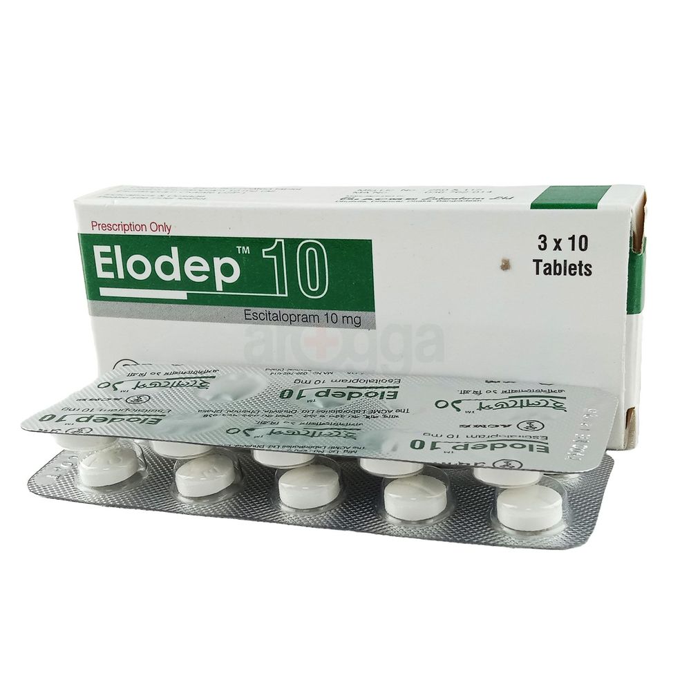Elodep 10mg Tablet - Arogga Online Pharmacy