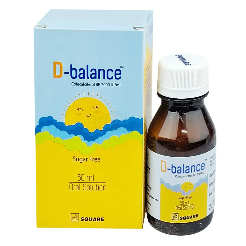 D-Balance 2000IU Oral Solution price in Bangladesh | Arogga Online Pharmacy