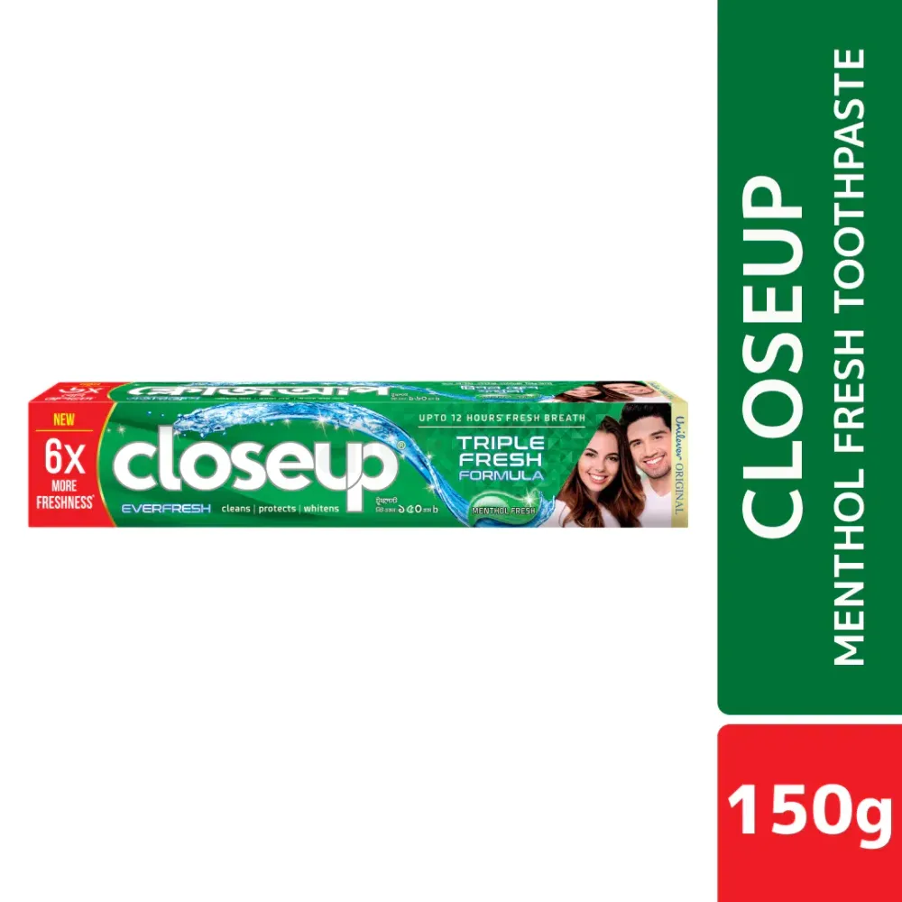 Closeup Toothpaste Menthol Fresh 145g - Arogga Beauty Store