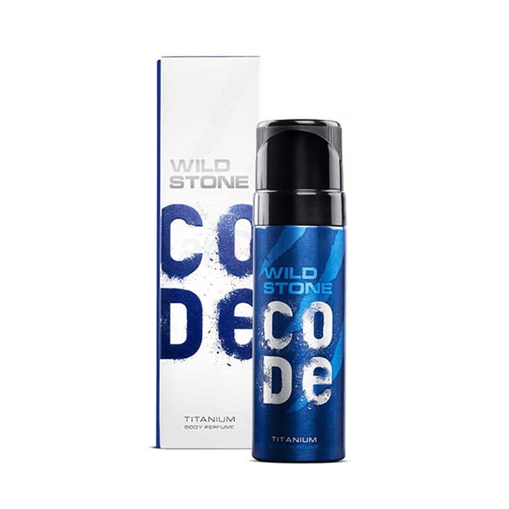 Wild Stone Code Titanium 120ml - Arogga Beauty Store