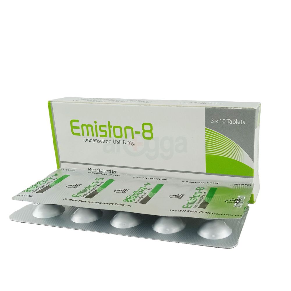 Emiston 8mg Tablet - Arogga Online Pharmacy