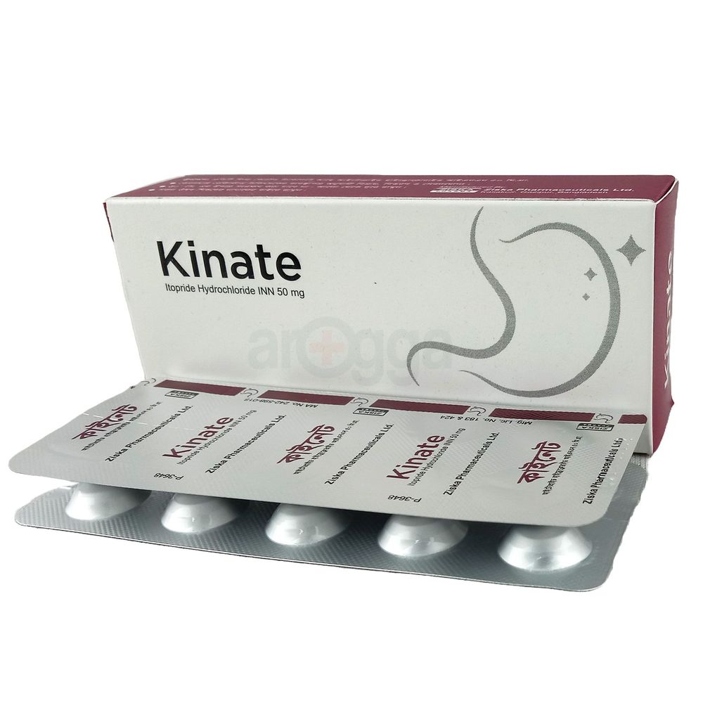 Kinate 50mg tablet - Arogga Online Pharmacy