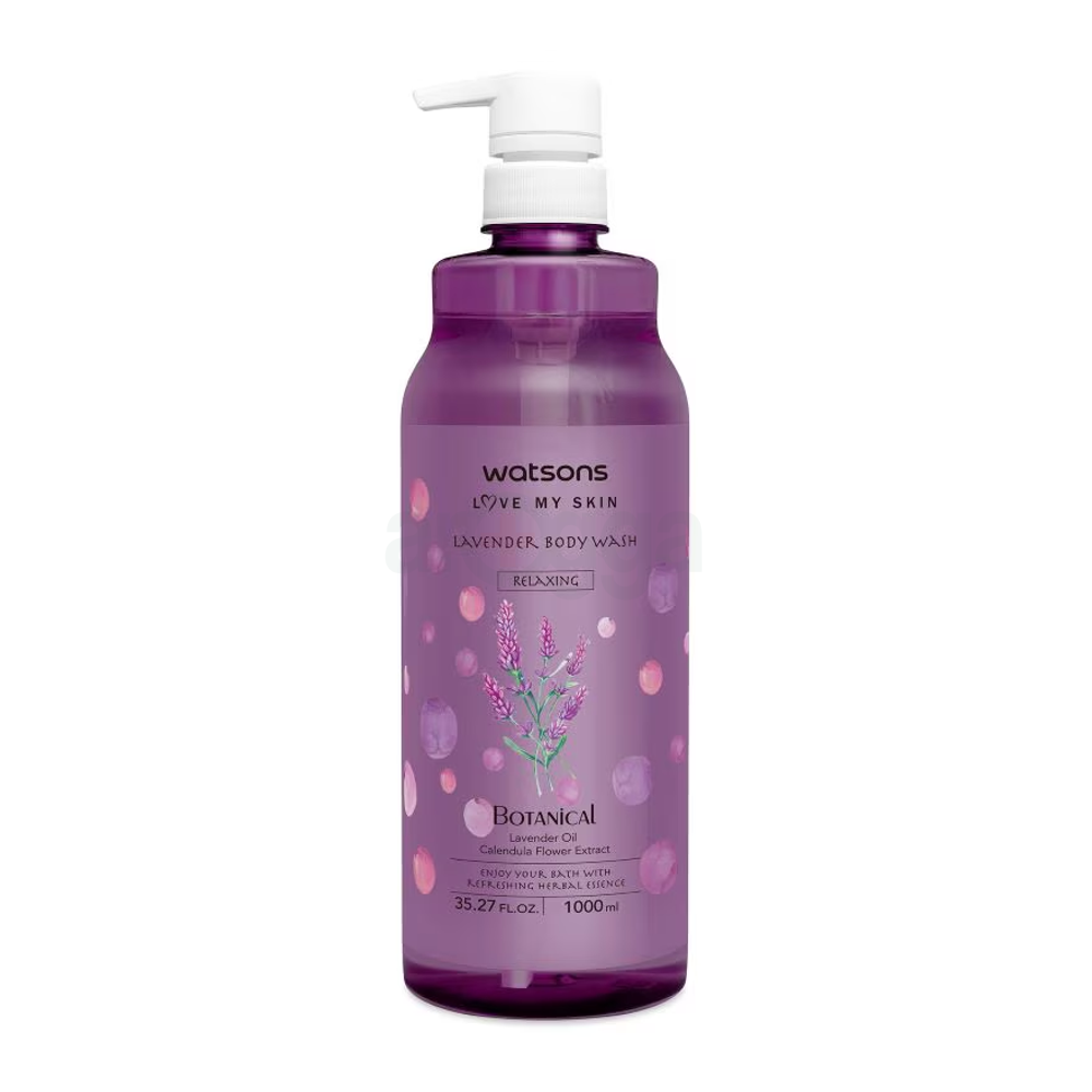Watson Love My Skin Relaxing Body Wash Lavender - Arogga Beauty Store