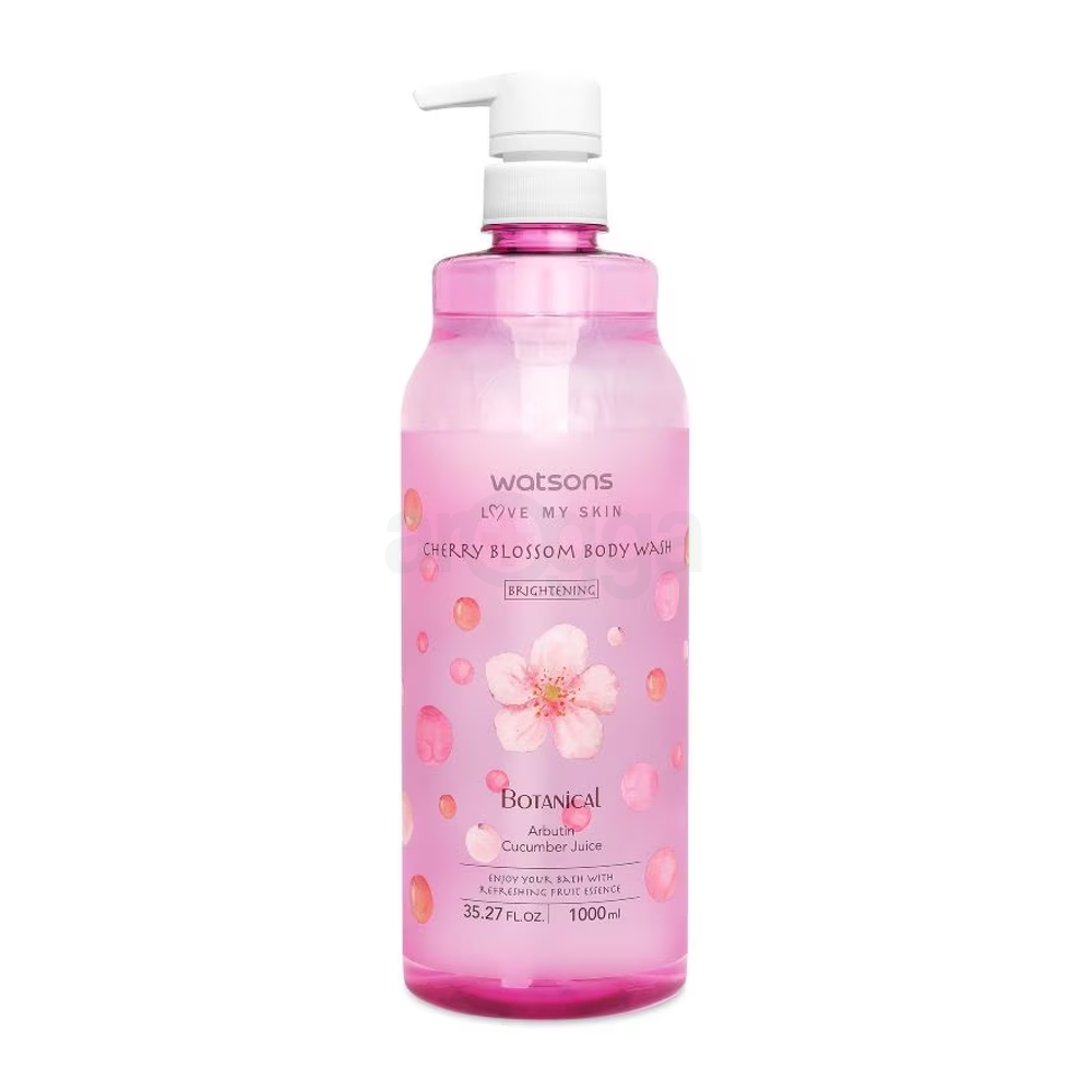 Watson Love My Skin Brightening Body Wash Cherry Blossom - Arogga ...
