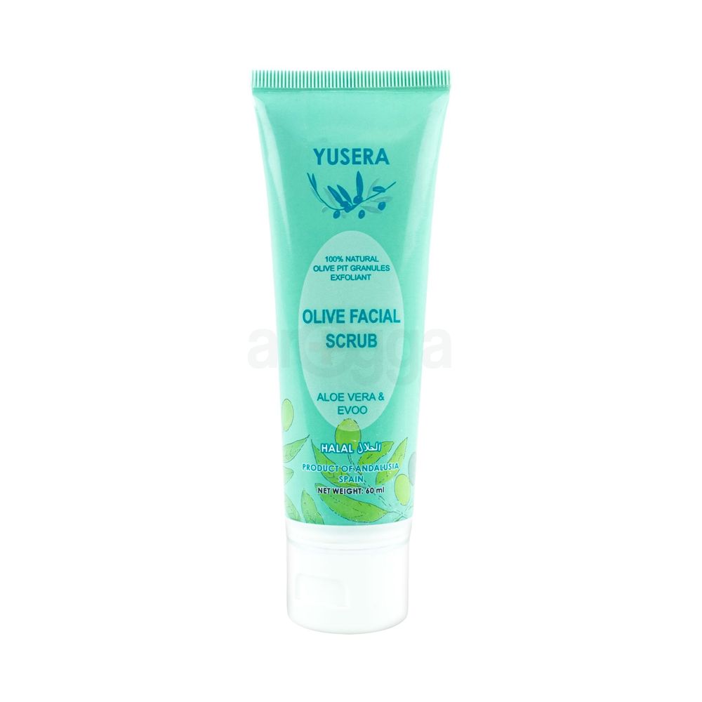 Yusera Olive Facial Scrub 60ml - Arogga Beauty Store
