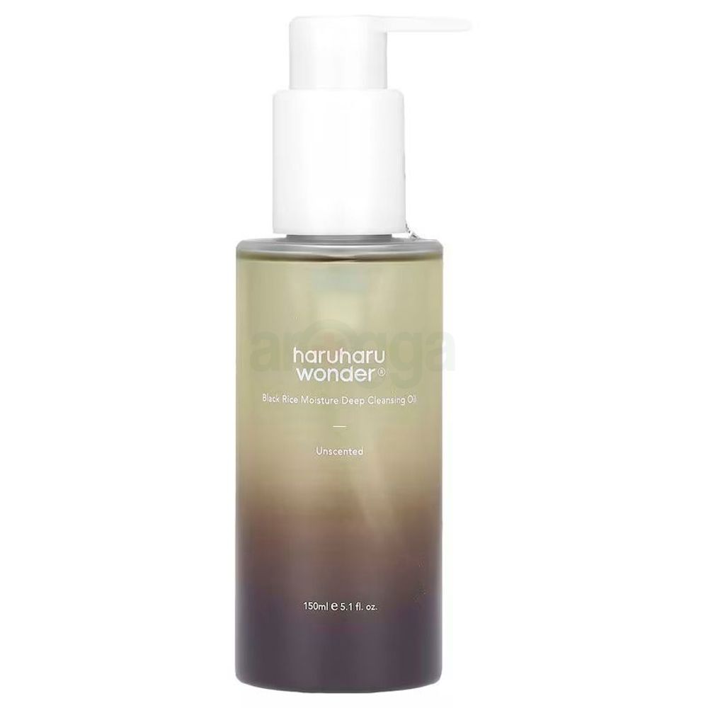 Haruharu Wonder Black Rice Moisture Deep Cleansing Oil Unscented ...