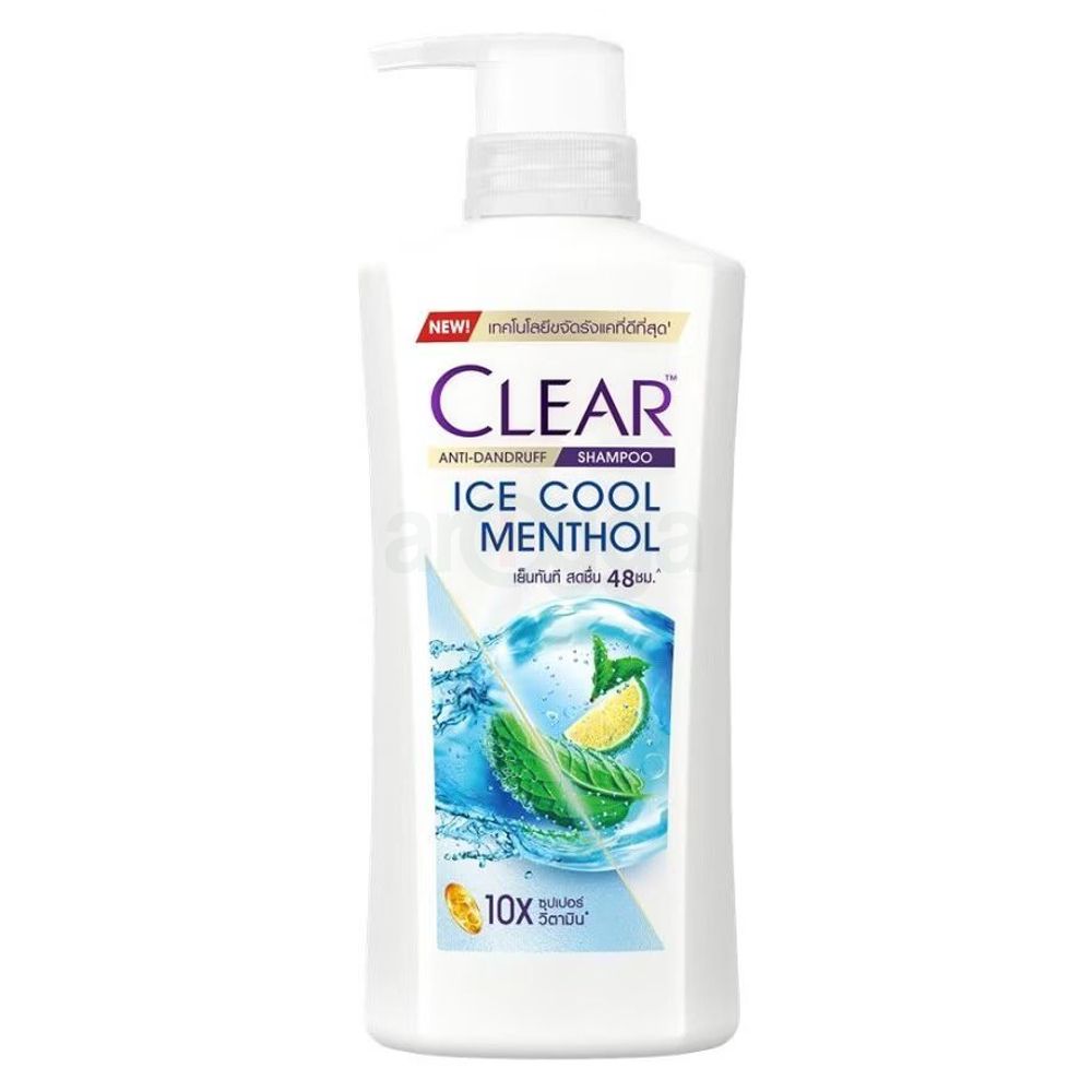 Clear Ice Cool Menthol Anti Dandruff Shampoo (Made in Thailand ...