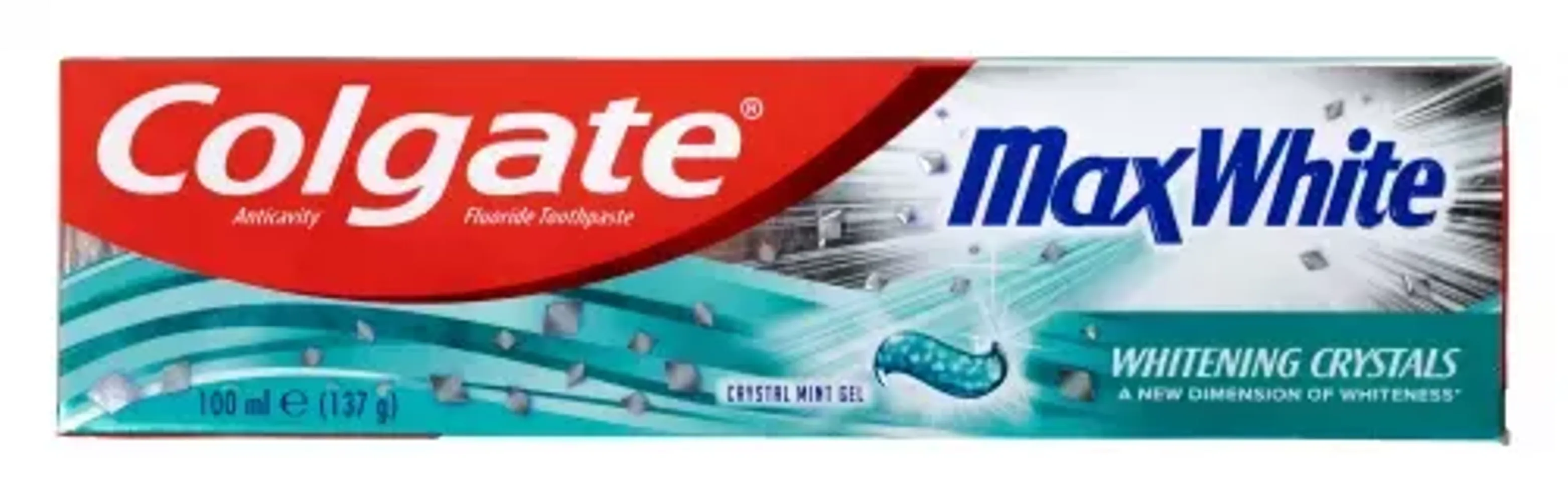 Colgate Max White Crystal Mint Gel Toothpaste - Arogga Beauty Store