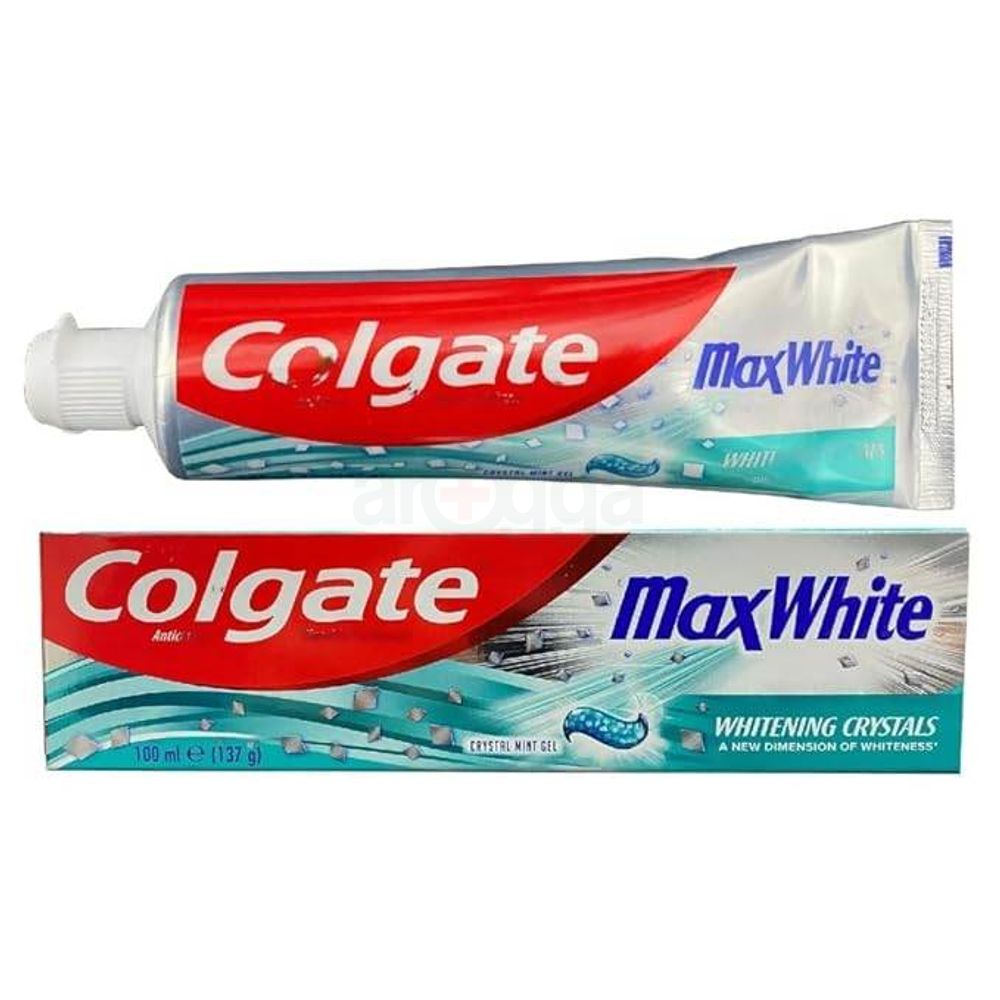 Colgate Max White Crystal Mint Gel Toothpaste - Arogga Beauty Store