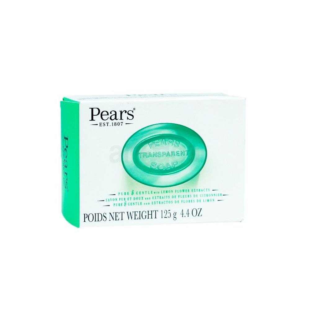 Pears Transparent Soap Pure & Gentle With Lemon Flower Extracts ...