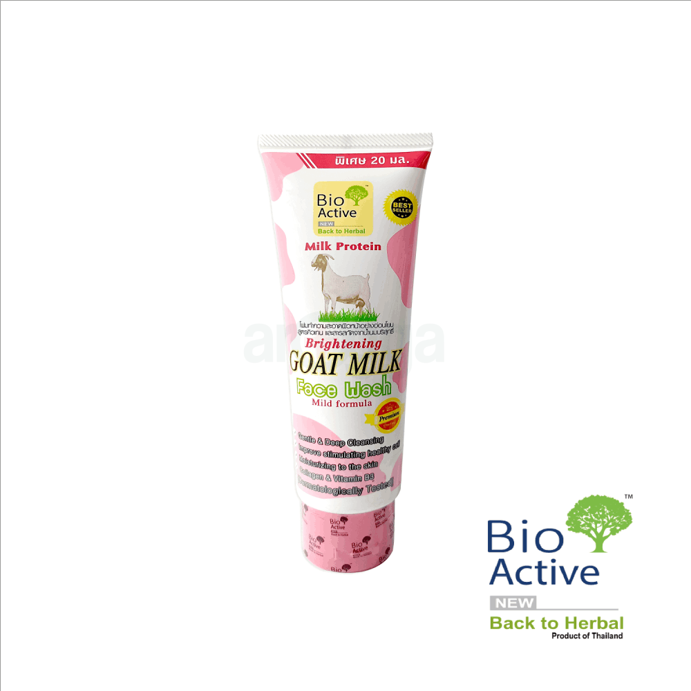 Bio Active Goat Milk Skin Glow Mild Formula Face Wash - Arogga Beauty Store